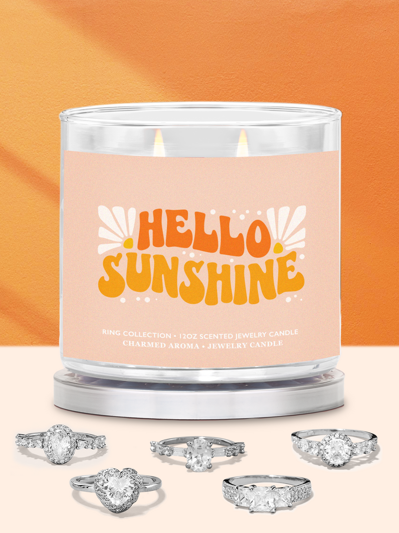 Hello Sunshine Candle - Ring Collection – Charmed Aroma